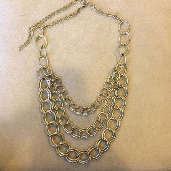 H&M | Jewelry | Tree Tier Golf Chain Necklace From Hm Rome | Poshmark